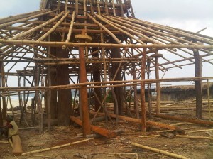 Mengintip Pembuatan Rumah Adat Sumba