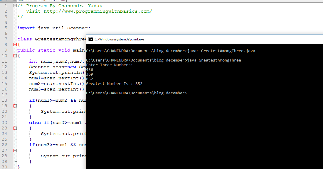 Java Program To Add Three Numbers With Possible Runtime Exception 