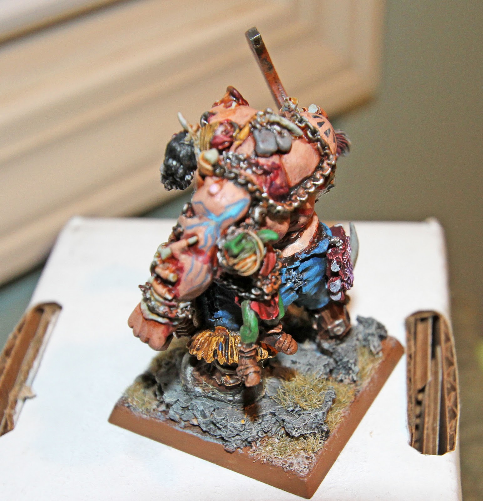 Dark Future Games: Ogre Kingdoms Slaughter Master Painted and Ready for ...