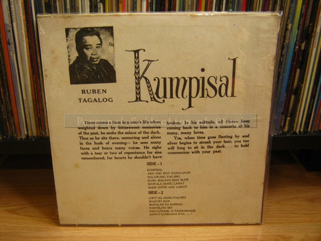 My OPM LP Collection: Ruben Tagalog