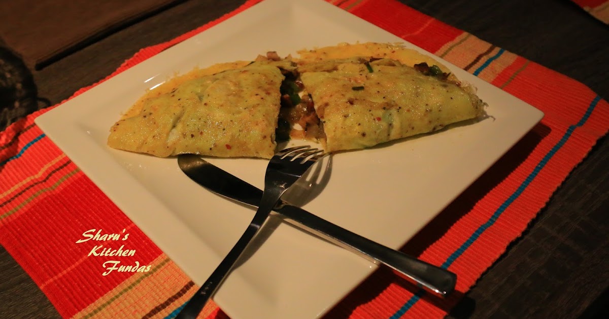 Sharu's Fundas: Veg Stuffed Omlette