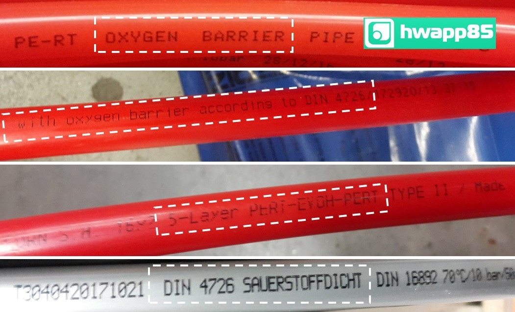 Marking of plastic pipes. Pipes based on polyethylene