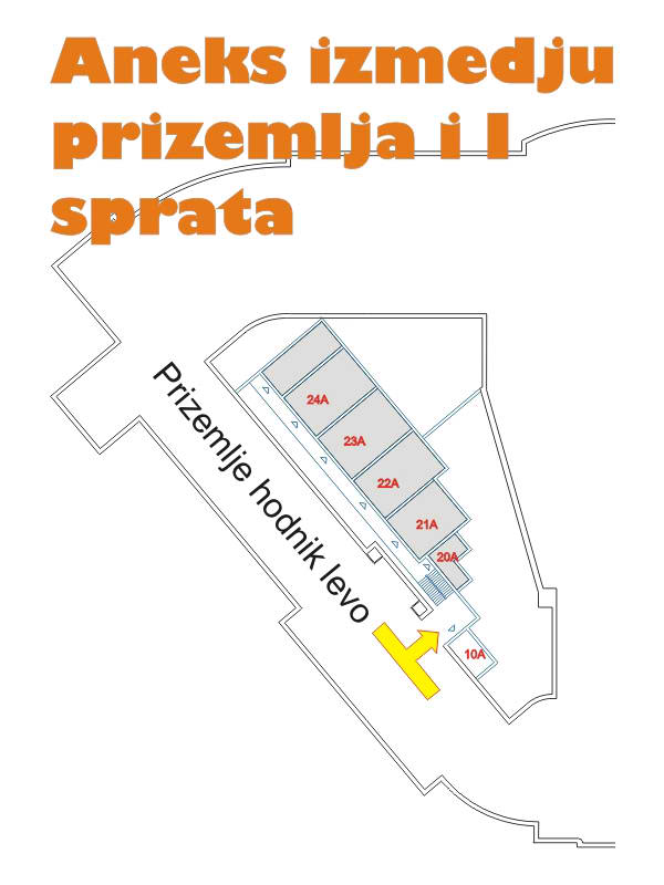 Pravni fakultet UB: MAPA FAKULTETA