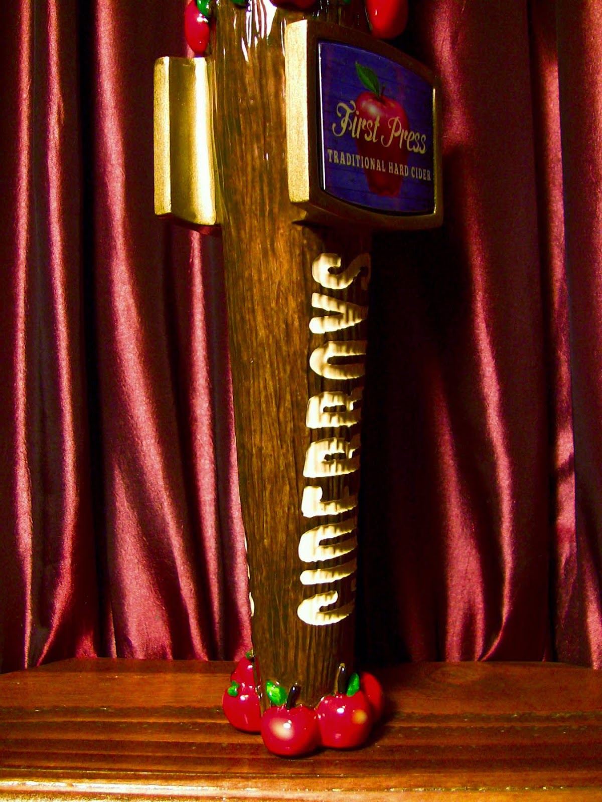 Tap Handle #443: Stevens Point - Ciderboys First Press Traditional Hard ...