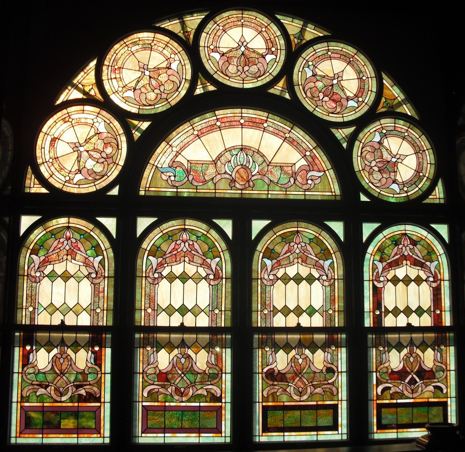 Historic LDS Architecture: Latter-day Stained Glass: Part 4 - The Peak ...