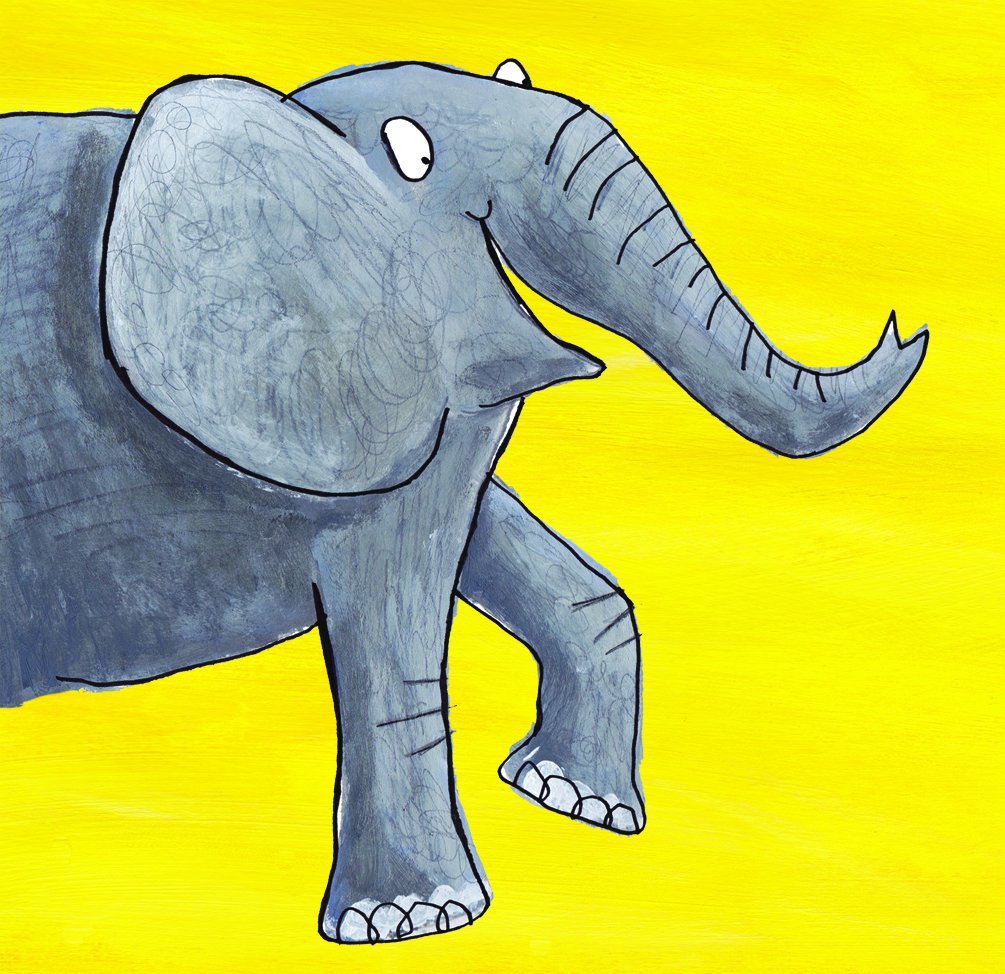 ANNA LEWIS ILLUSTRATION: Friendly elephant