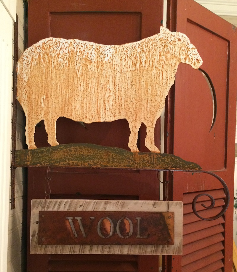 Rachel's Farmhouse: Wool Sign