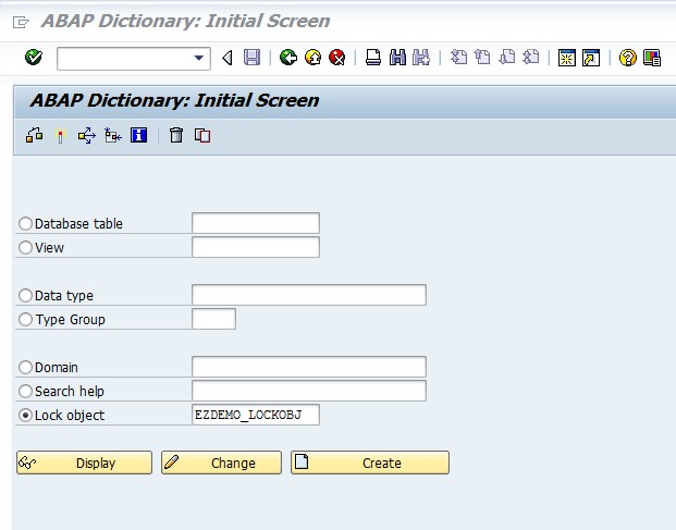 How to create Lock Objects in SAP ABAP