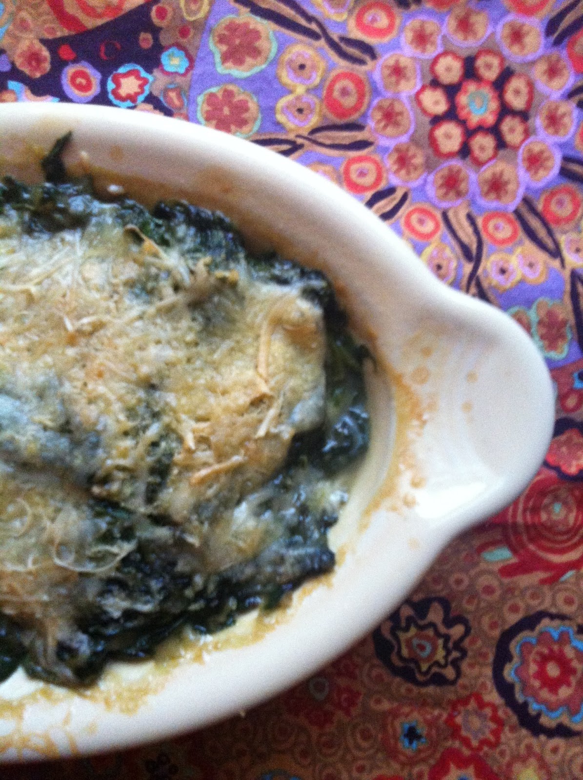 foodlove: Parmesan Baked Spinach