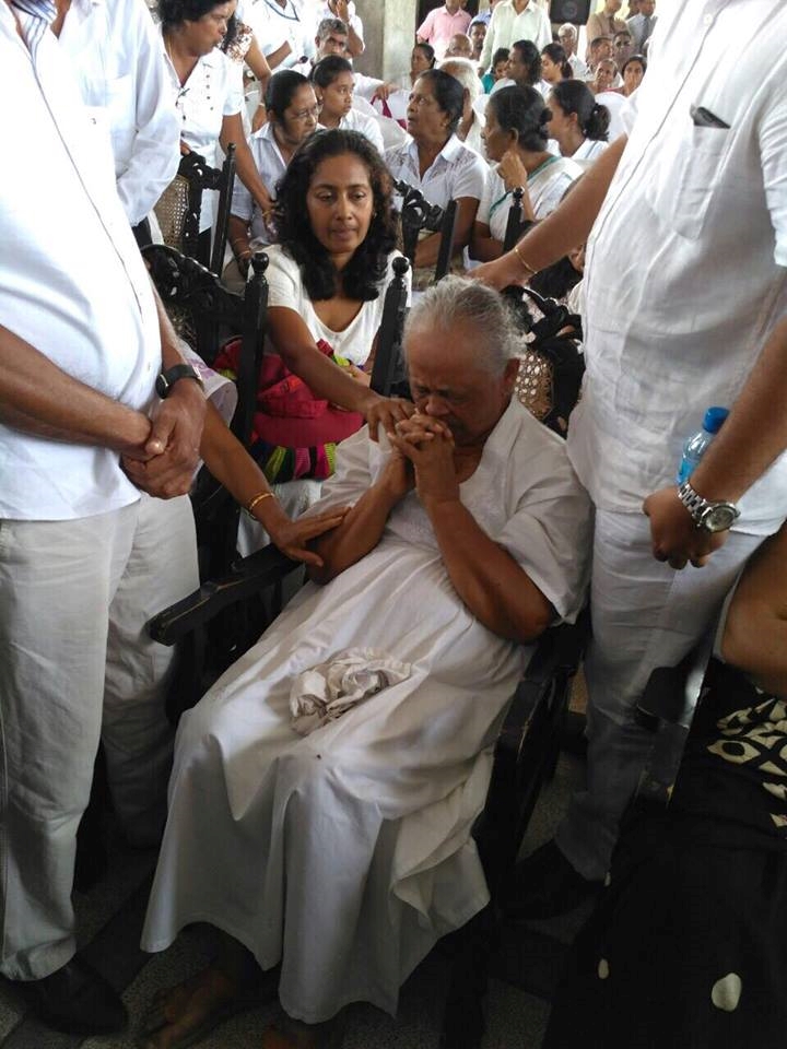 Remains of music maestro Pandit Amaradeva in silence at Independence ...