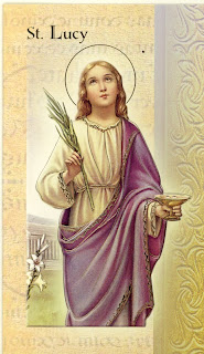 NGƯỜI LỮ HÀNH HY VỌNG: DECEMBER 13, 2012 : MEMORIAL OF SAINT LUCY ...