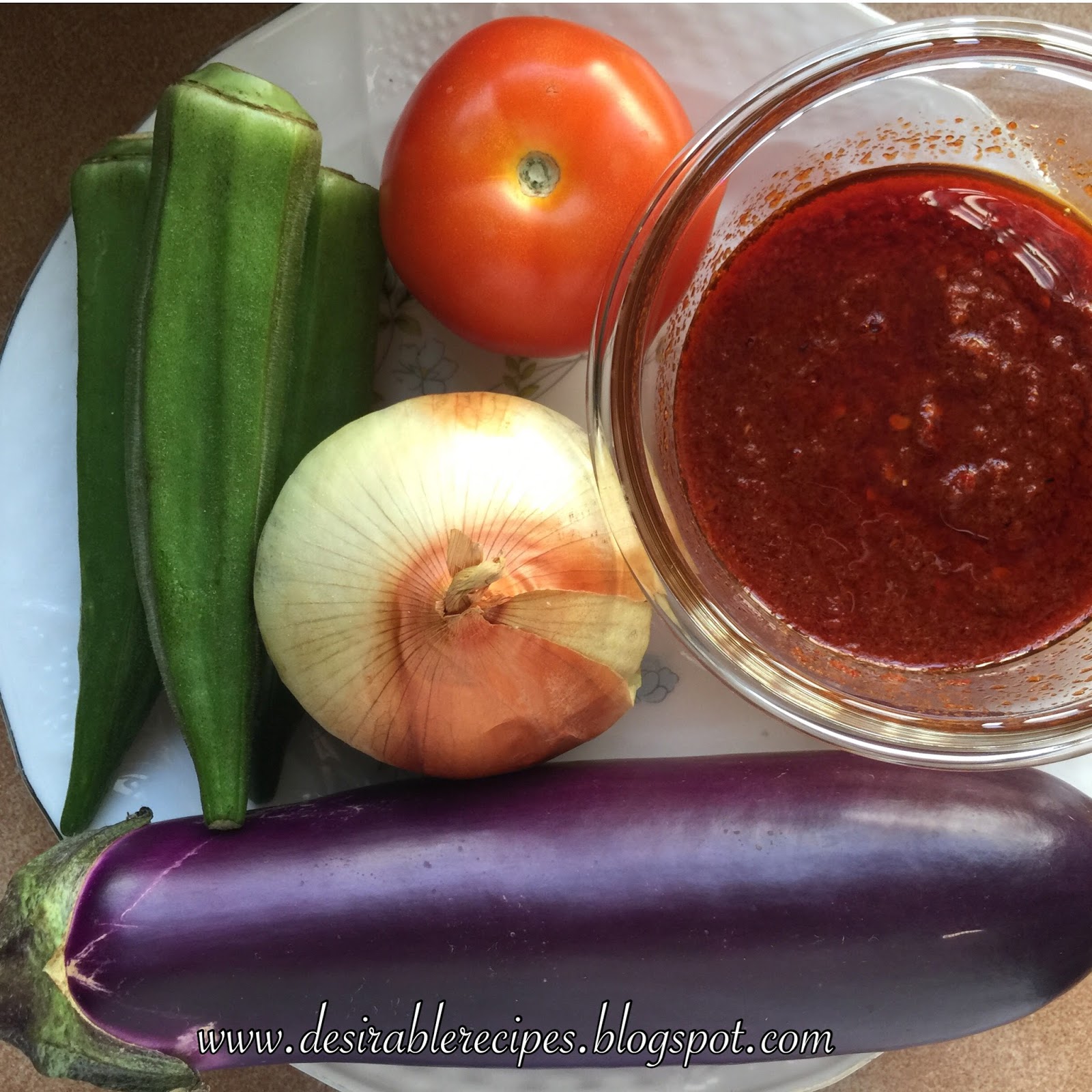 Sambal Asam Mix Vegetables