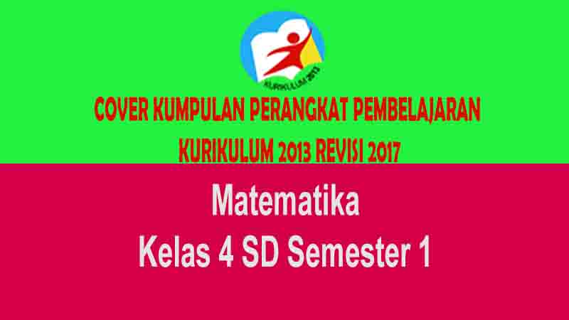 Contoh Cover Kumpulan Perangkat Pembelajaran Matematika Kelas 4 SD ...