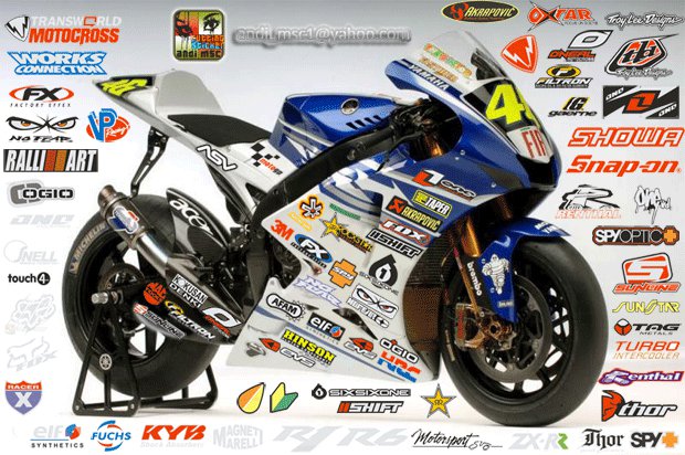 41+ Top Terbaru Desain Stiker Motor Keren