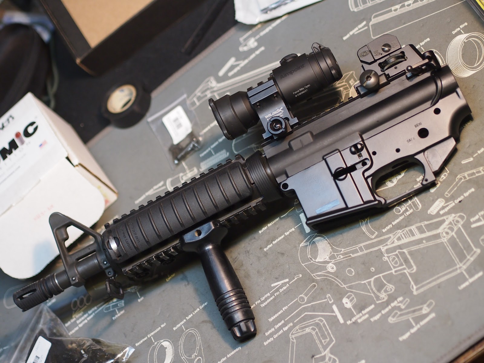 Mister Donut's Firearms Blog: Norinco CQ311 Lower Build, and the ...