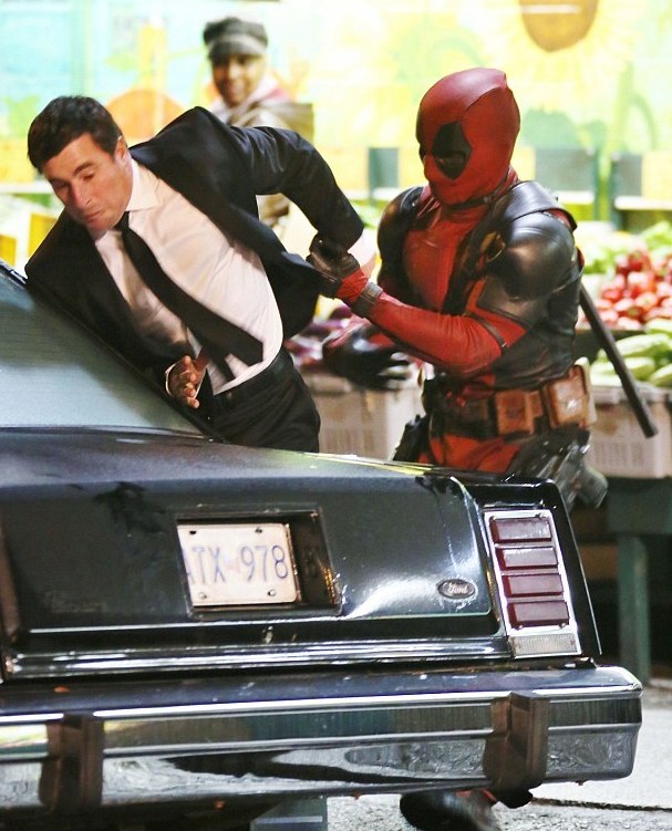 SNEAK PEEK : "Deadpool" - Leaked Set Images