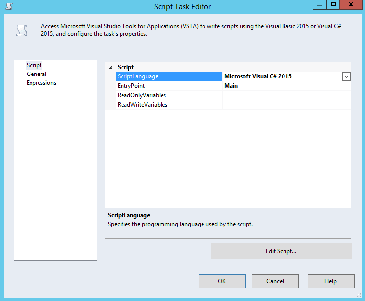 Sql Server Techniques Ssis Script Taskerror The Script Task Is Corrupted
