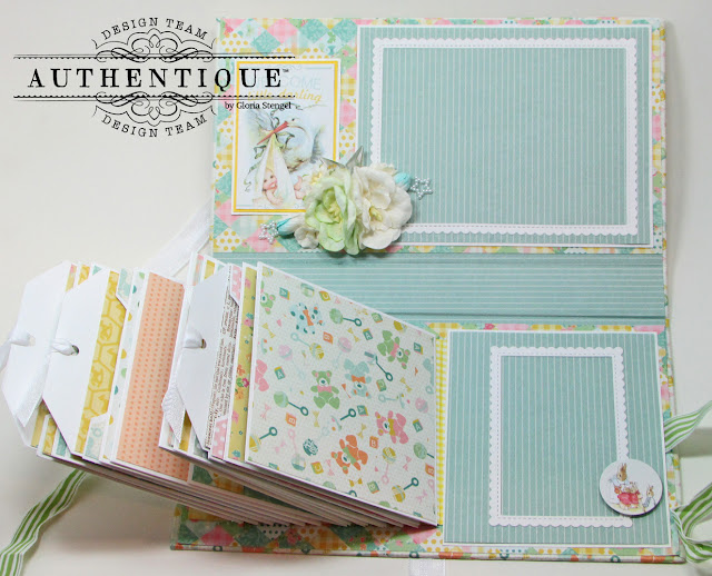 Scraps of Life: Authentique - Beginnings Baby Album