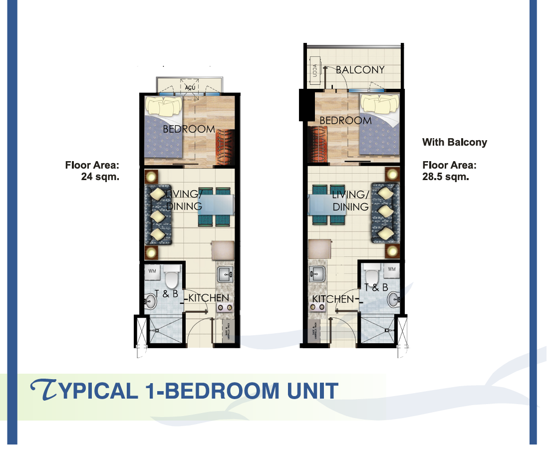 SEA RESIDENCES: Unit Layout