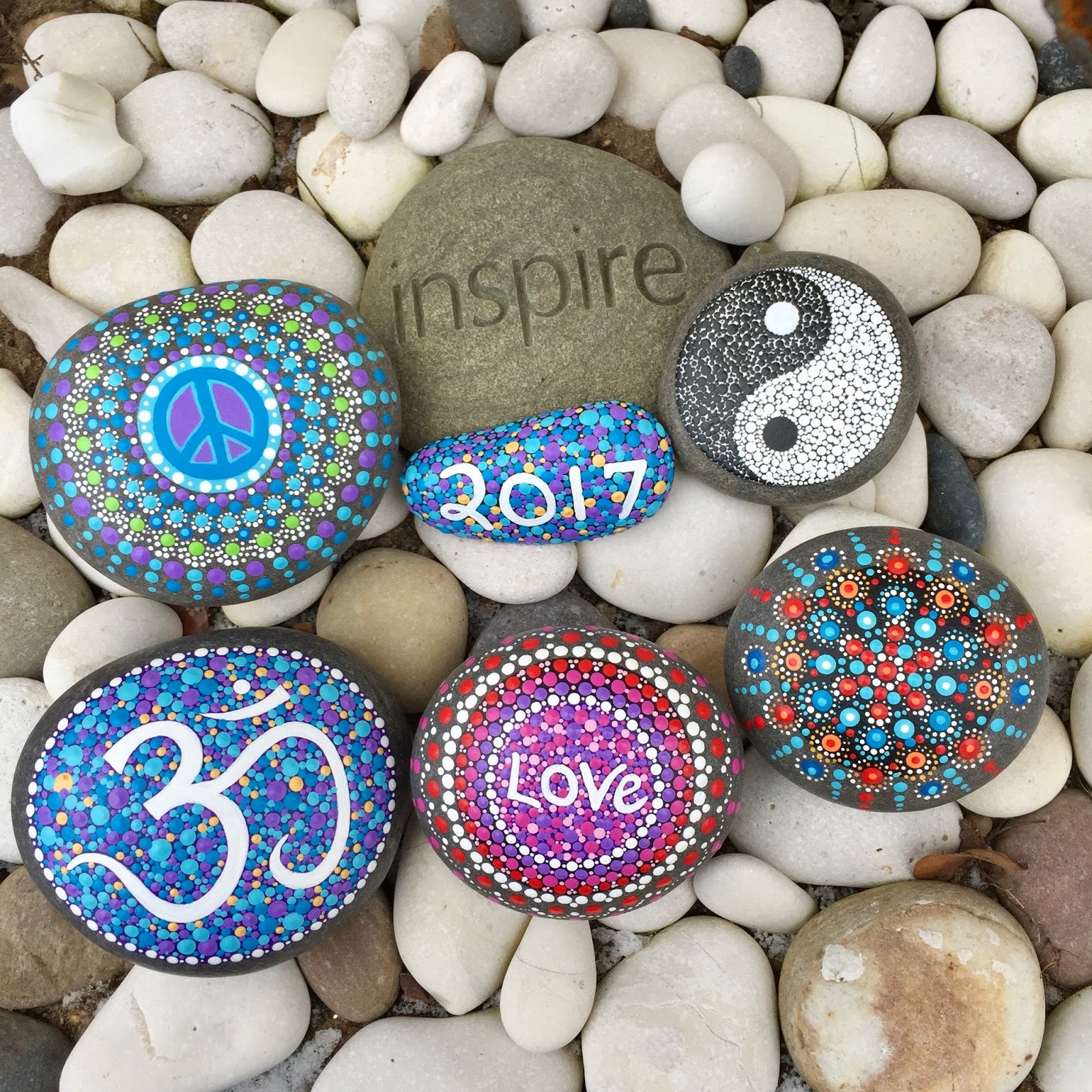Peace Rocks: Happy January
