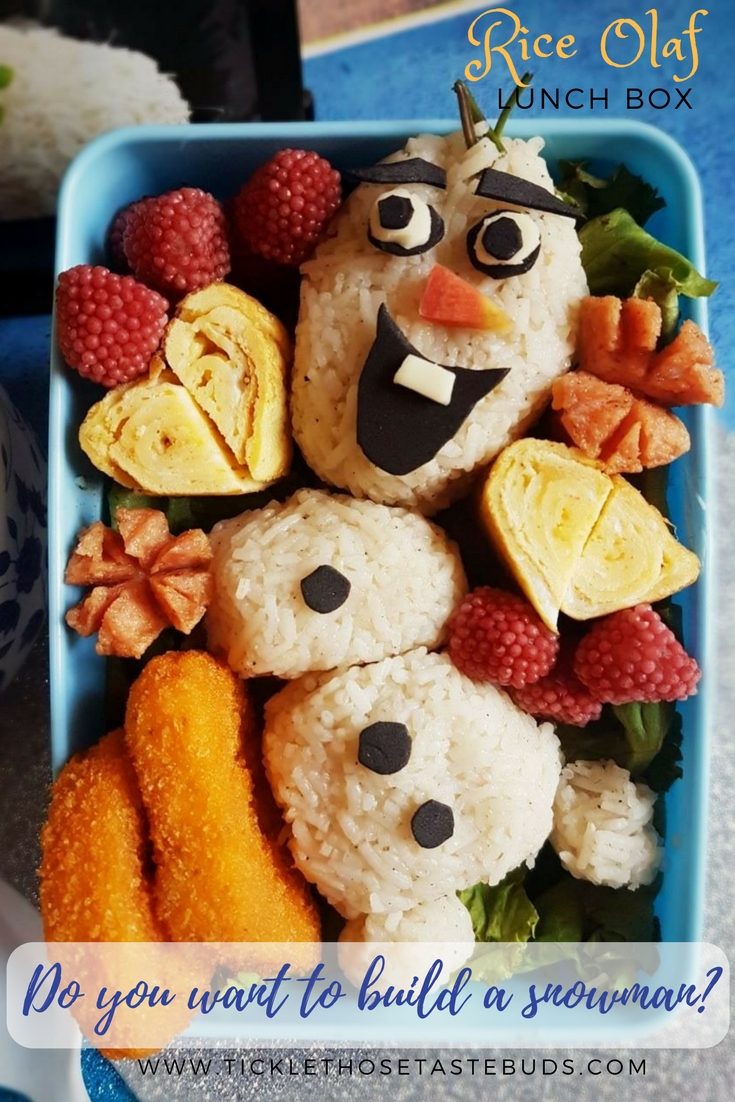 Tickle Those Tastebuds | Food, Beauty & Lifestyle: Rice Olaf Lunch Box ...