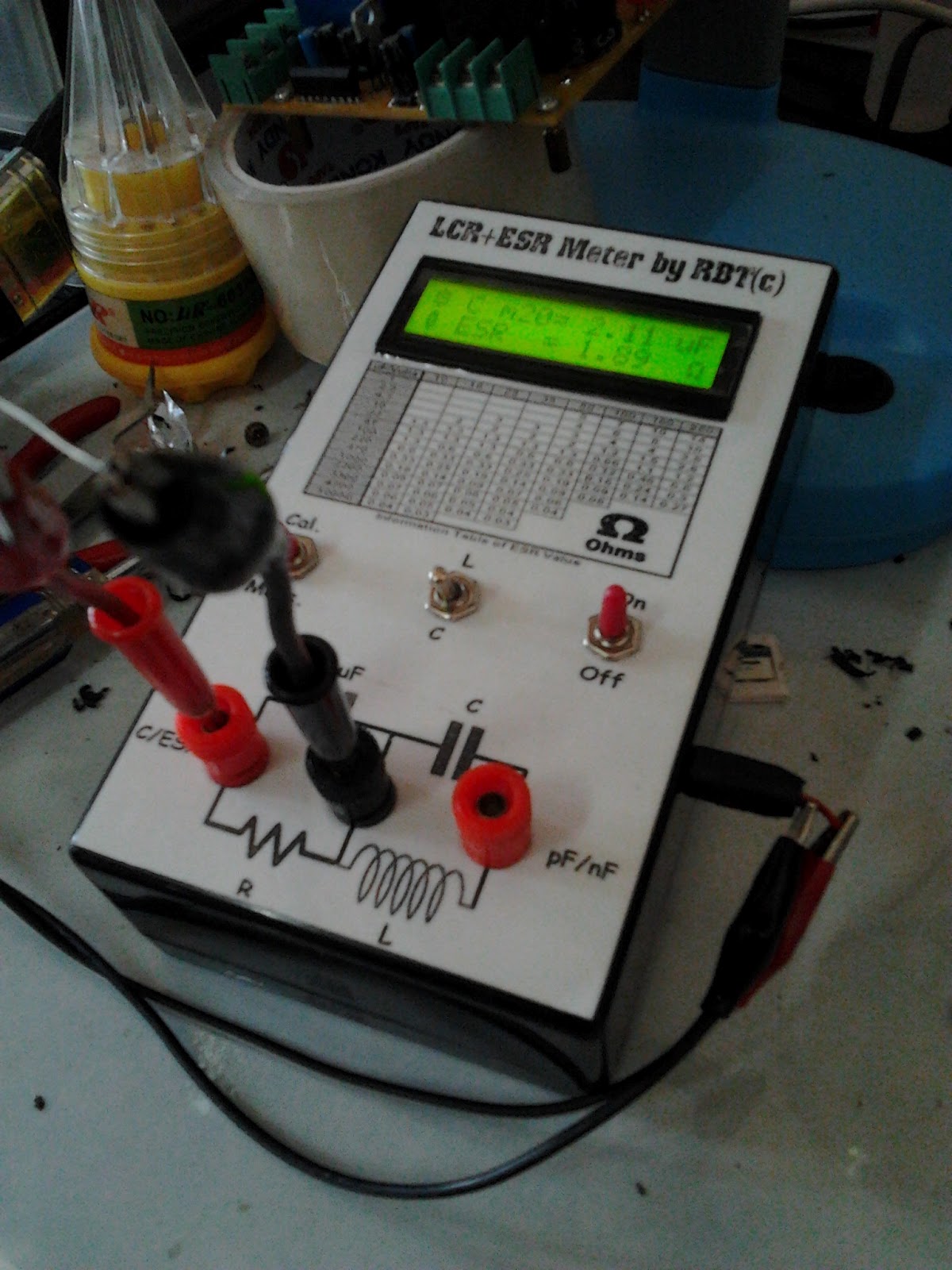 RBT's Tech Depot: DIY LCR+ESR Meter