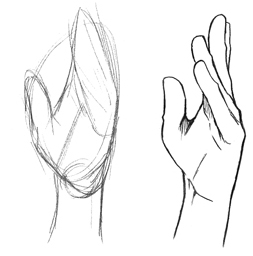 Master the Art of Drawing a Hand with Palm Up