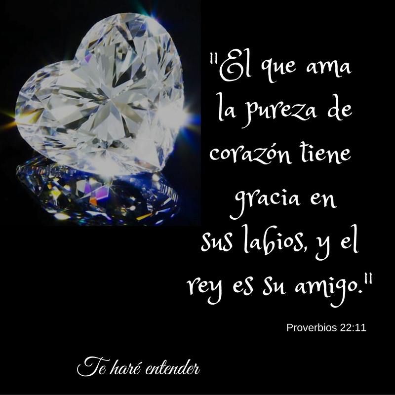 Te Haré Entender...: PUREZA DE CORAZÓN