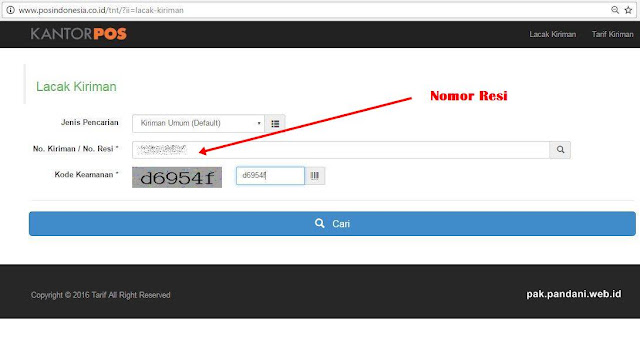 Cara Baru Lacak Kiriman Pos Indonesia | Materi Pak Pandani