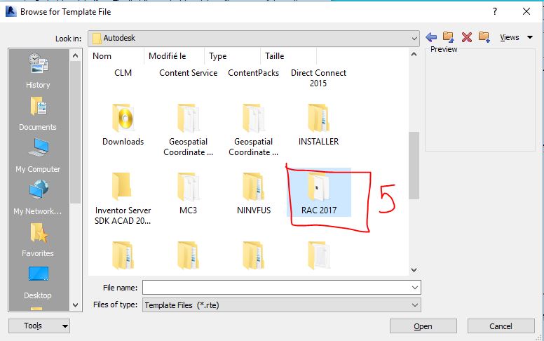 مكتبة الريفيت المعماري 2017 Revit 2017 Metric Library