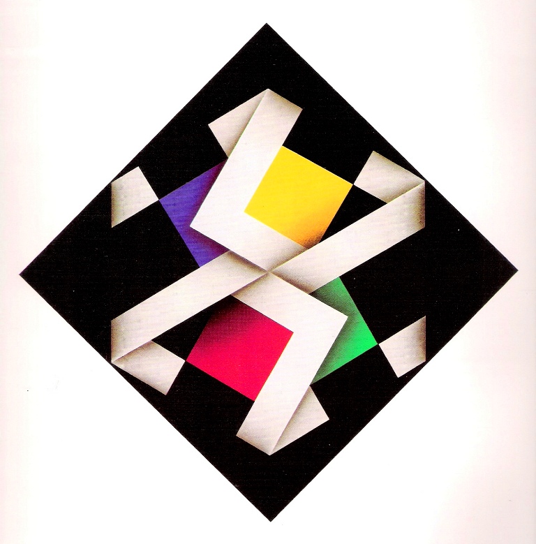 Pin en Geometric Art Op Art 3