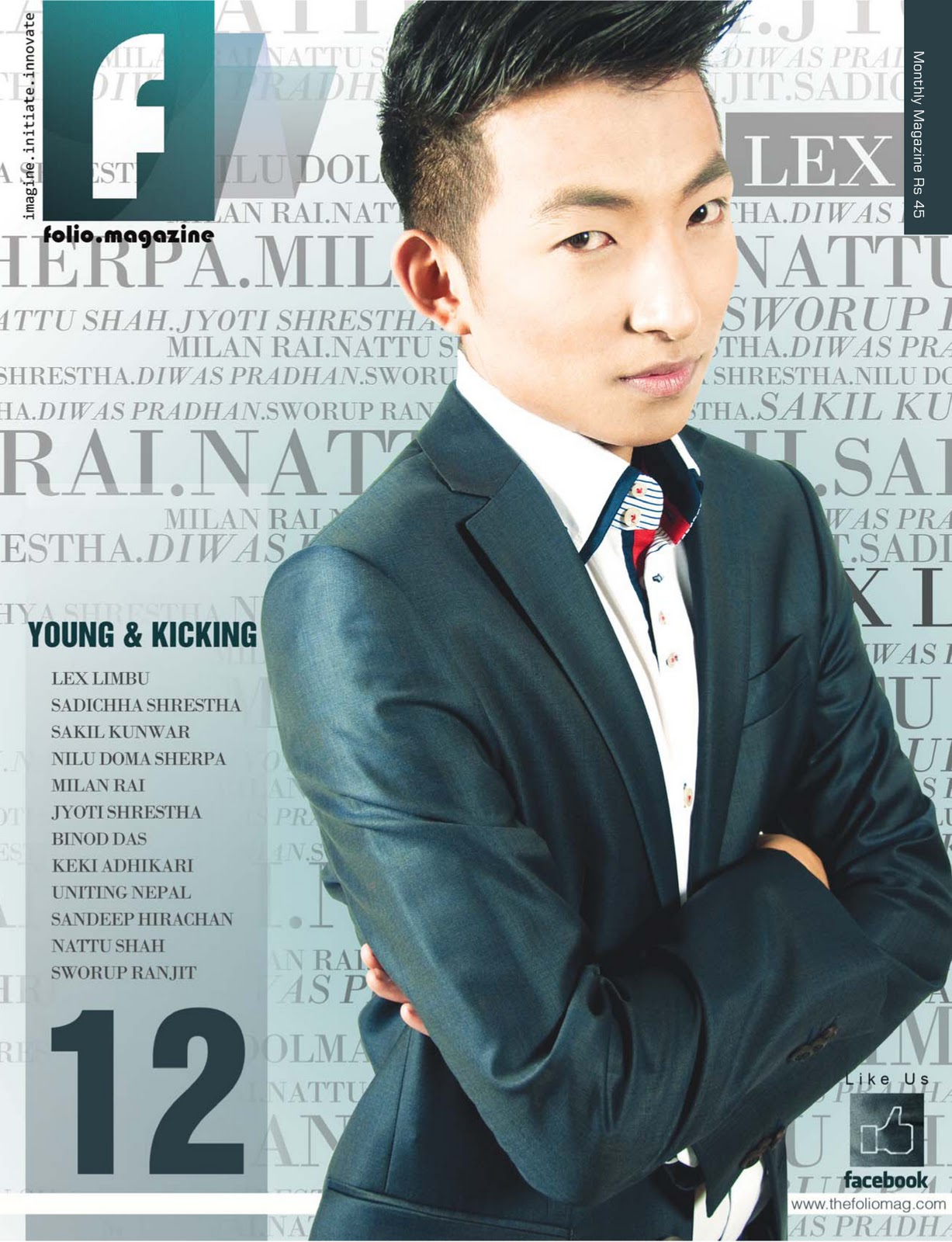 Lex Limbu on Folio Cover! | Lexlimbu