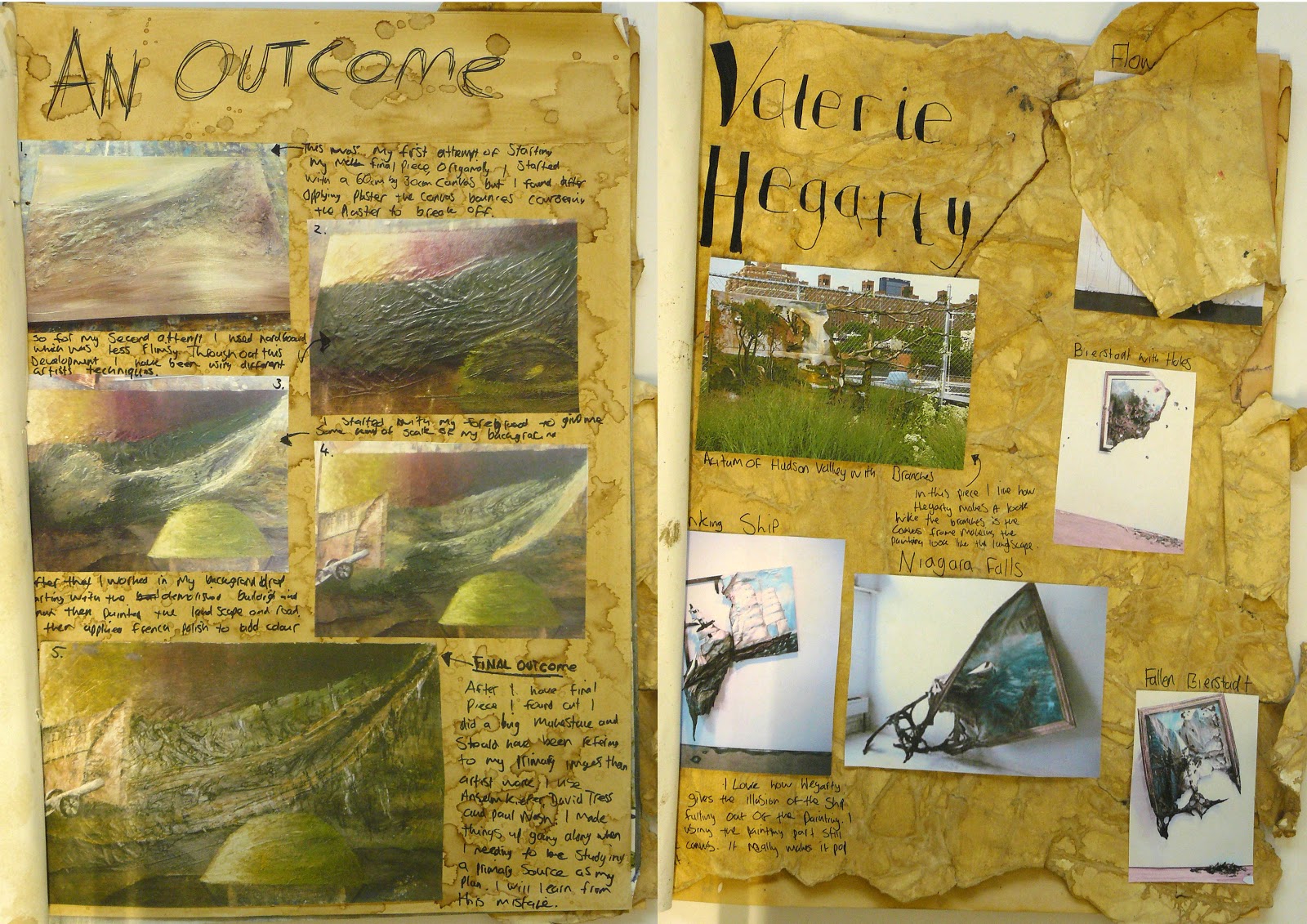 ArtHive: Example Fine Art Project: Unit 1 (AS coursework)