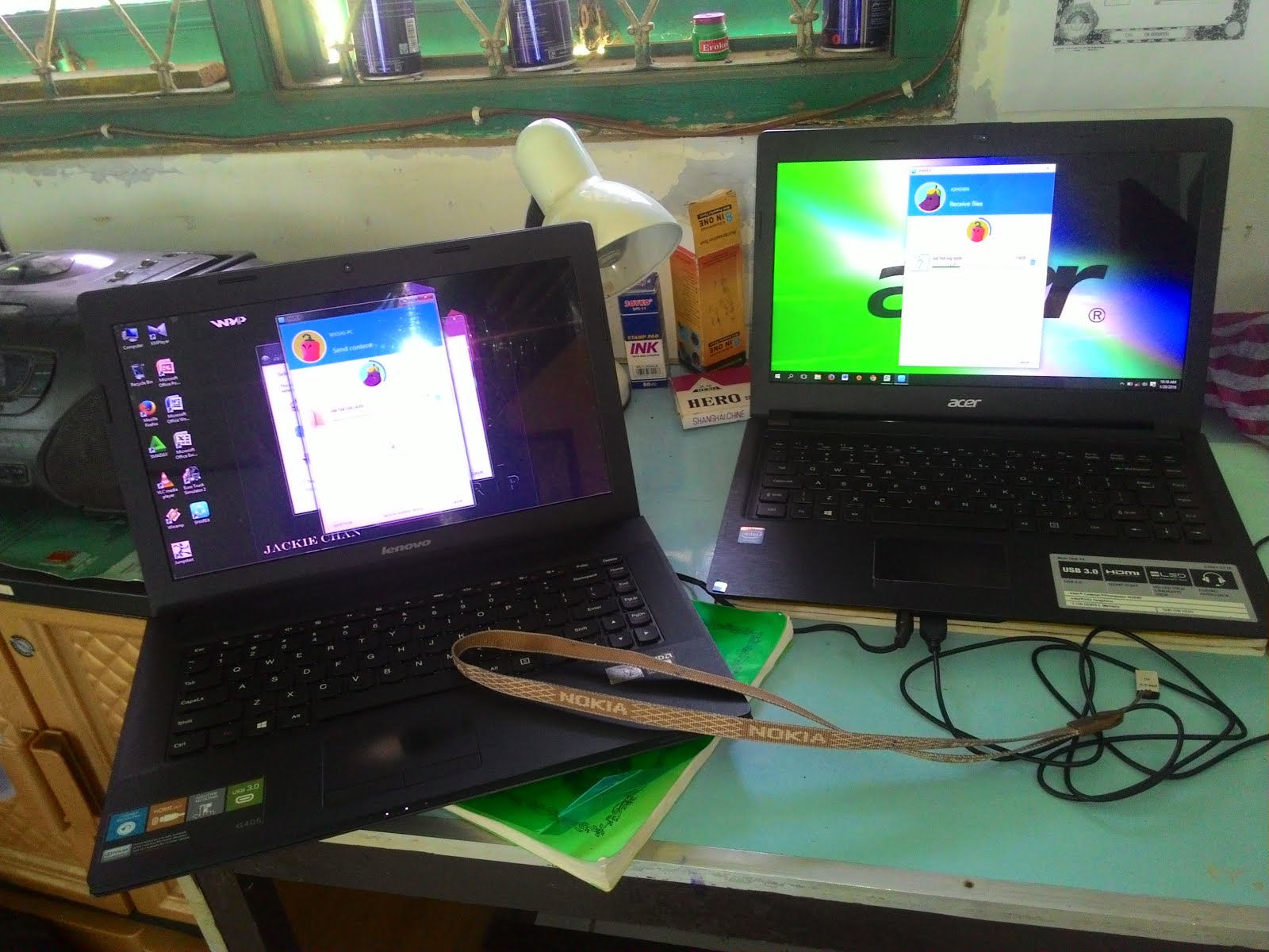 Rings713: Cara Mengirim File Dari Laptop ke Laptop Tanpa Kabel dan ...