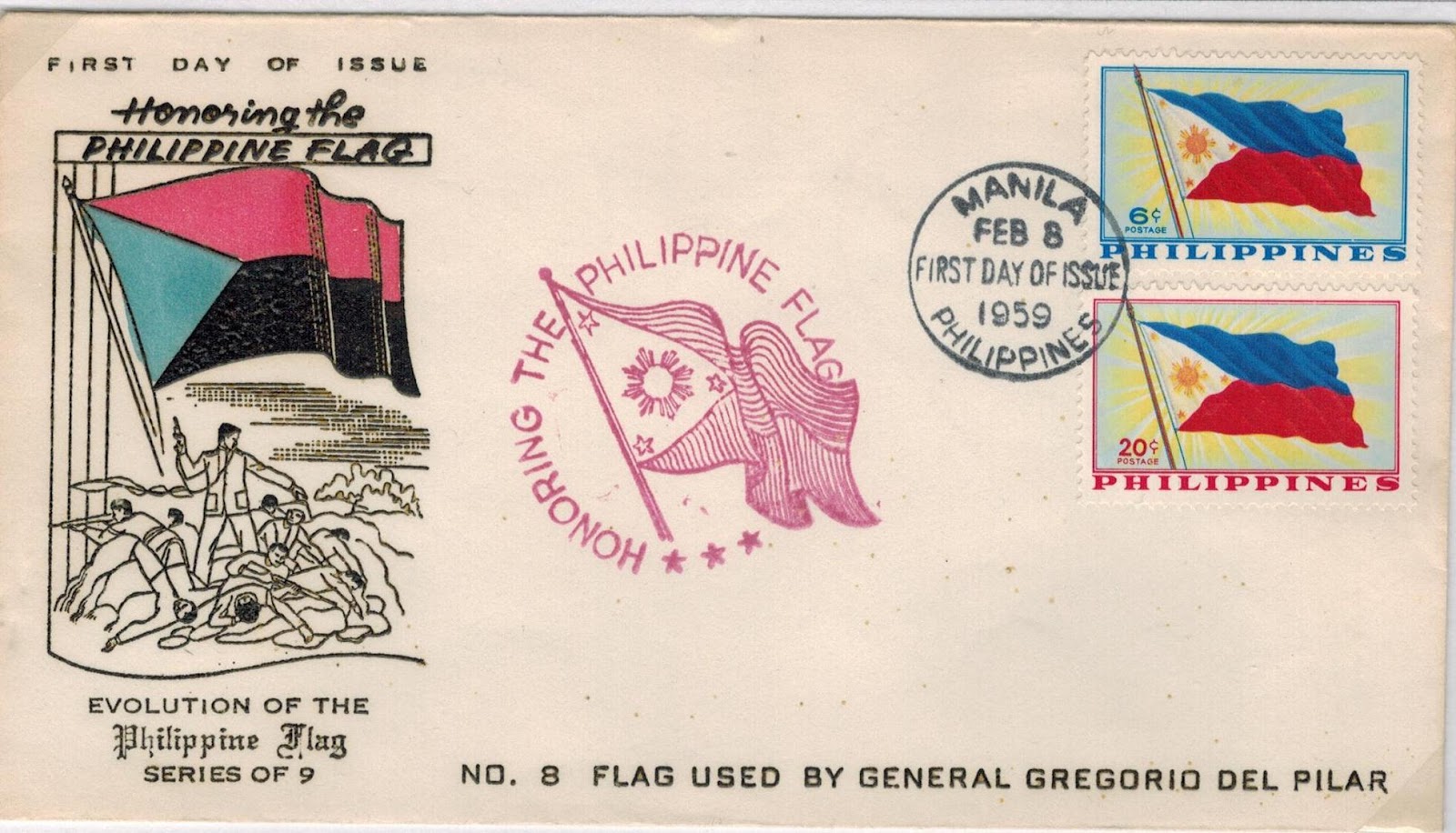 Philippine Republic Stamps : 1959 Anniversary of the 1935 Constitution