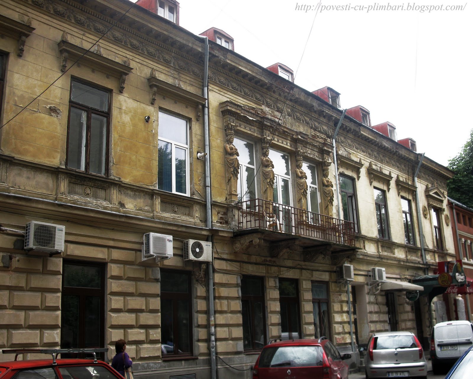 Mendeleev colt cu Biserica Amzei - Bucurestii Vechi si Noi