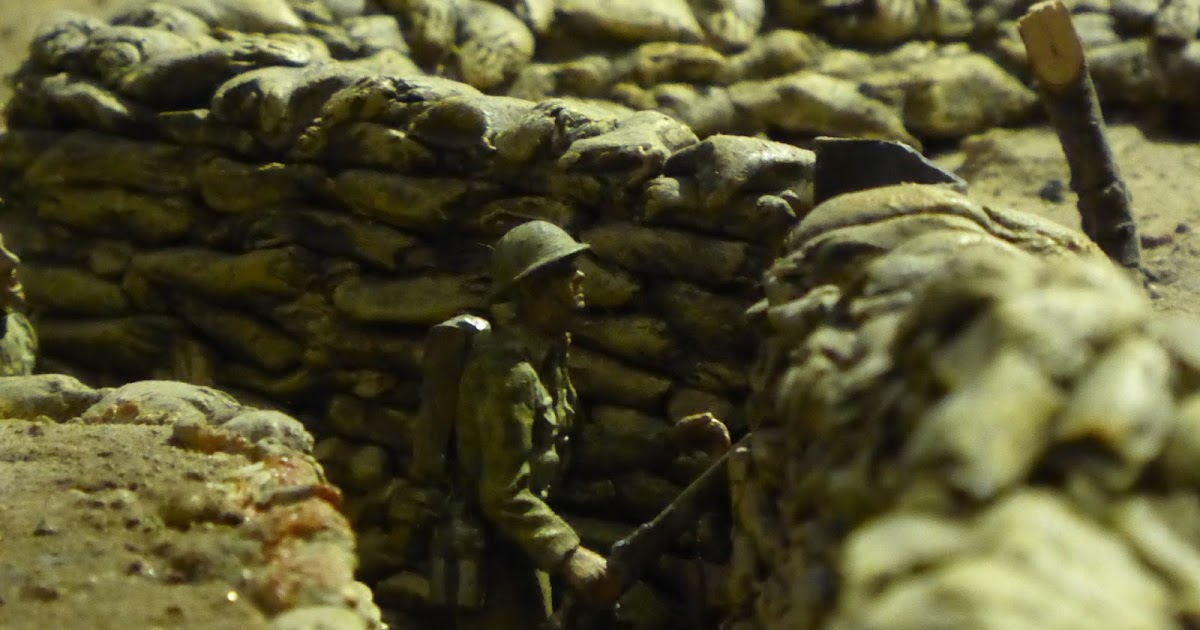 Toy soldiers and real battles: WW1 Yorkshire Trench - the In Flanders ...