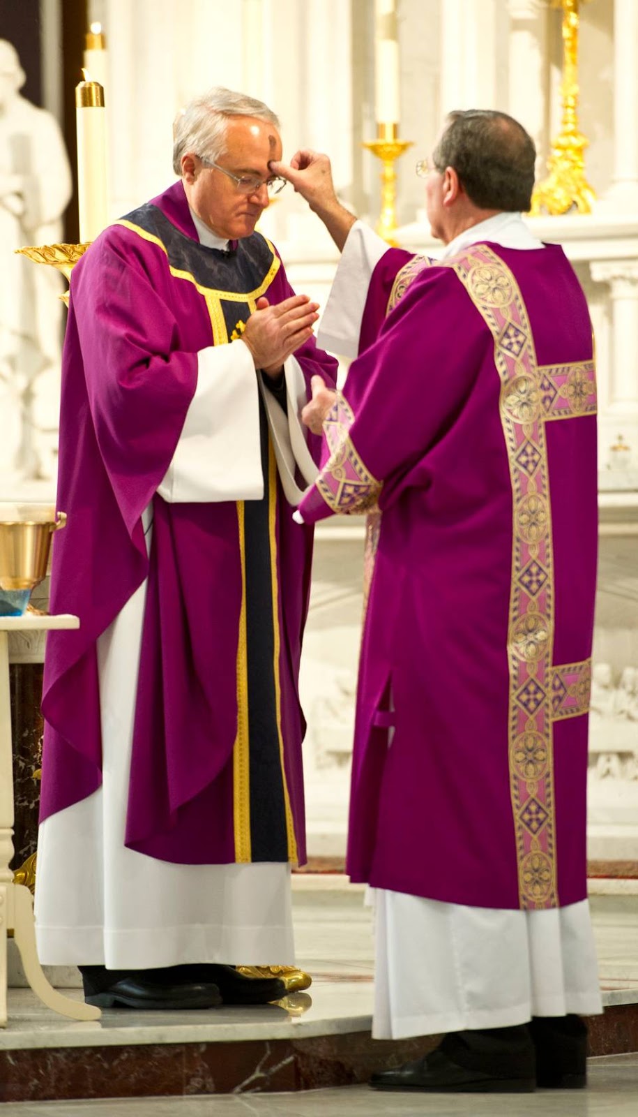 southern orders: FIRST ASH WEDNESDAY WITH OUR NEWLY RESTORED ALTAR ...