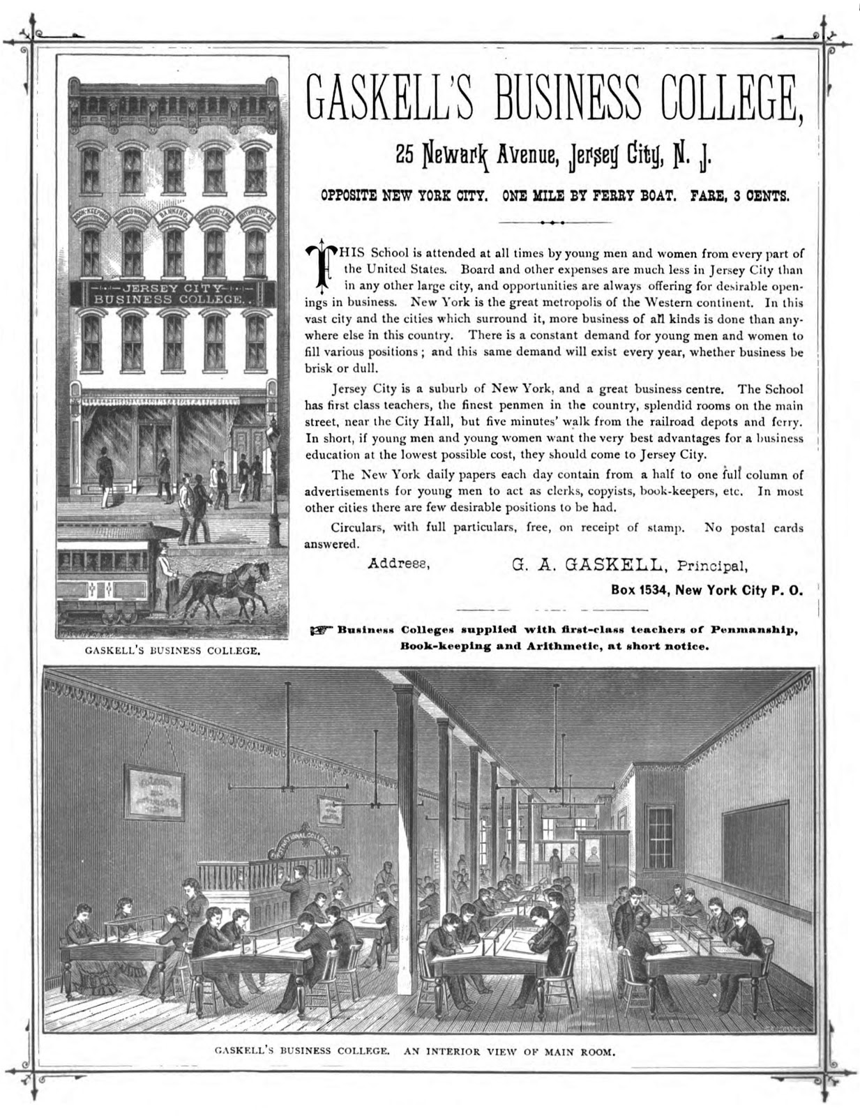 Tenth Letter of the Alphabet: Creator: Professor G.A. Gaskell