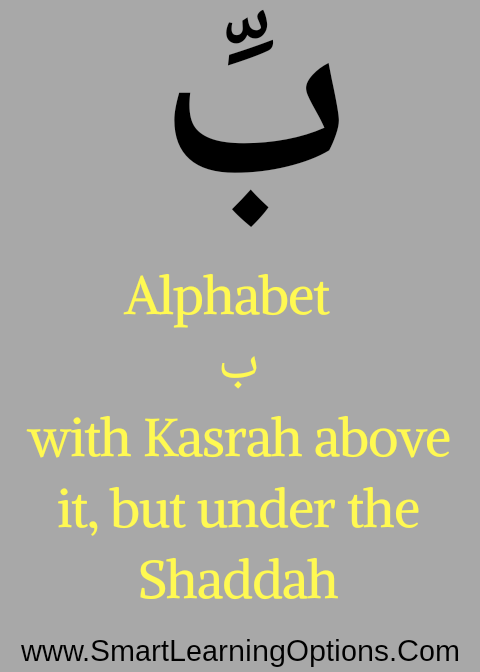 Arabic Vowel - Shaddah-the symbol for Emphasis - Arabic Grammar Basics