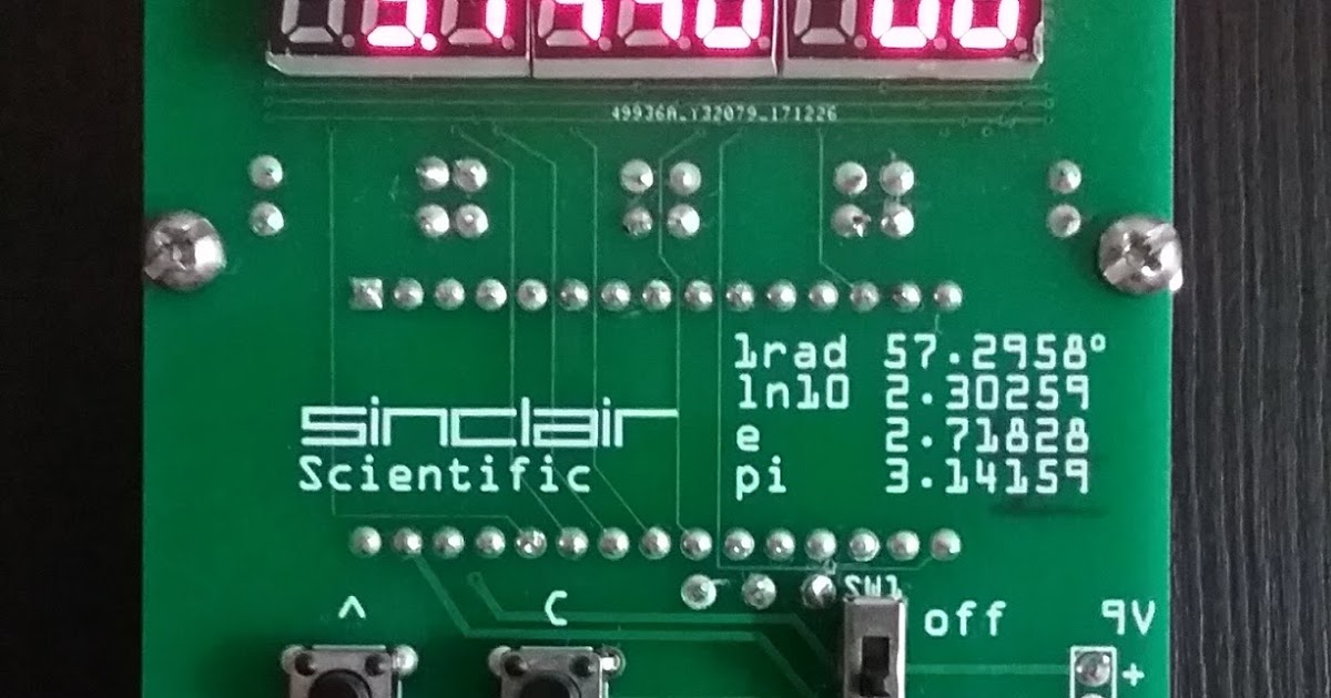 Arduino Enigma Machine Simulator : New product post: Sinclair ...