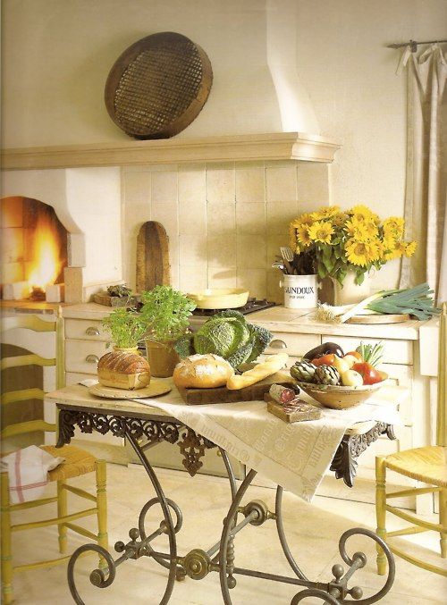 Eye For Design: Decorating With French Pastry/Butcher Tables