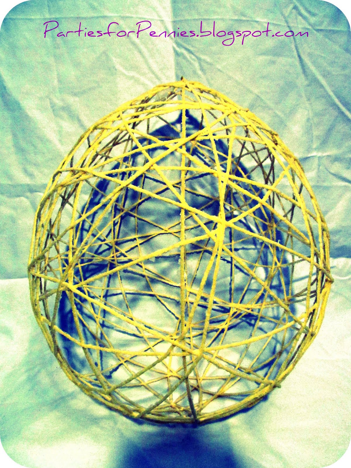 The D.L. on the Y.L. (Yarn Lanterns) - Parties for Pennies