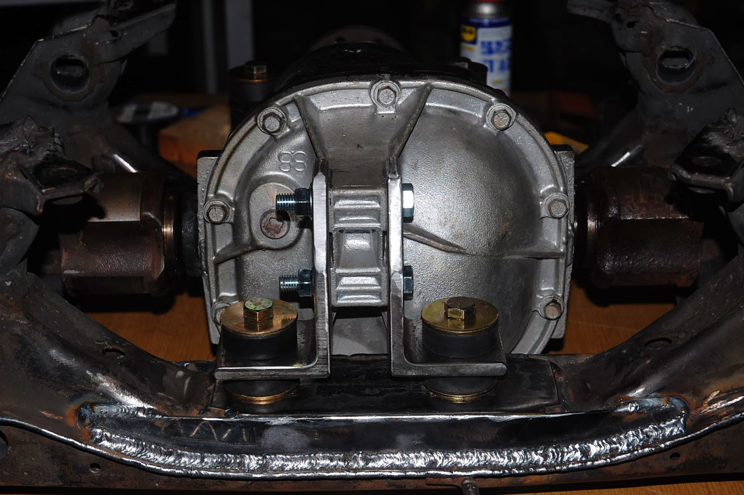 MiataV8 Conversion: Rear subframe