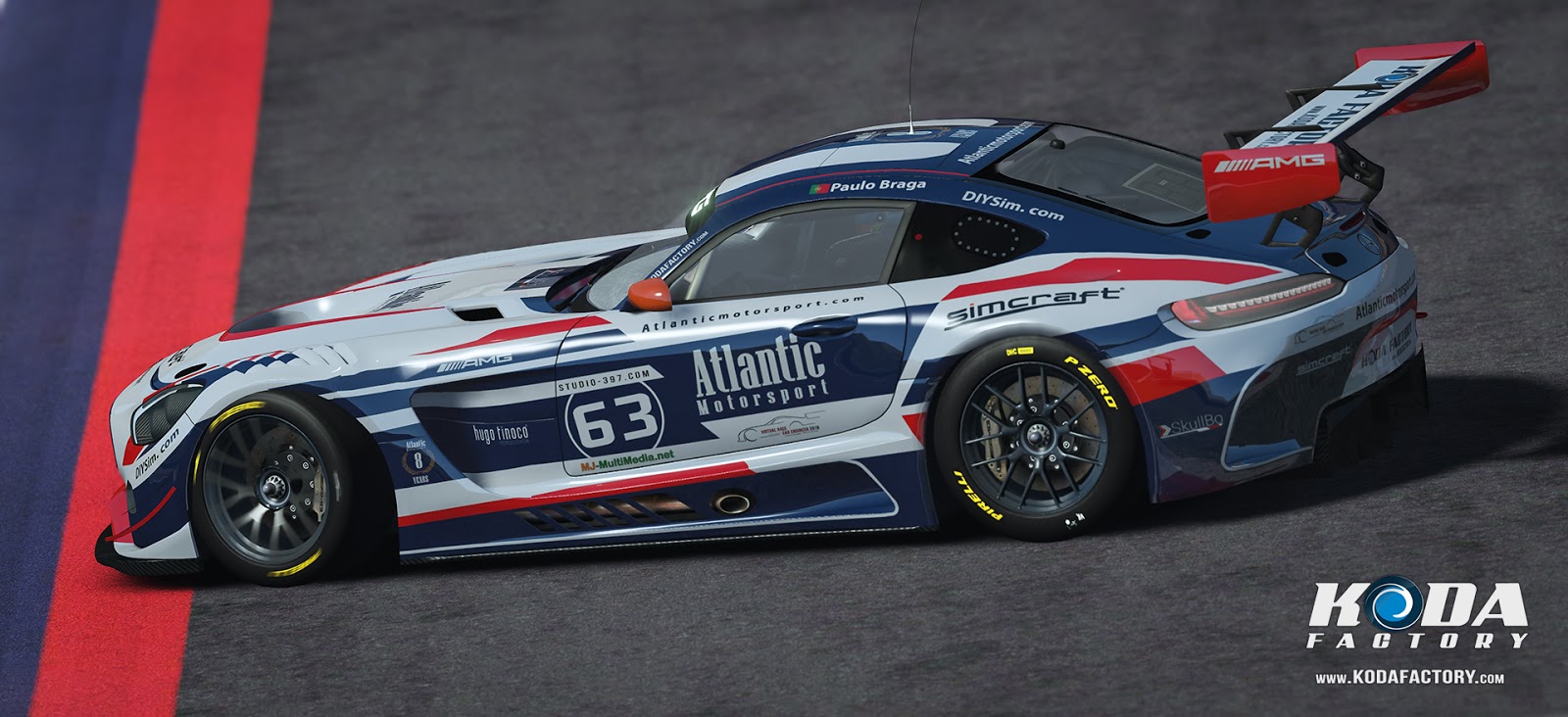 Koda Factory: Atlantic Motorsport GT3 line up | rFactor 2