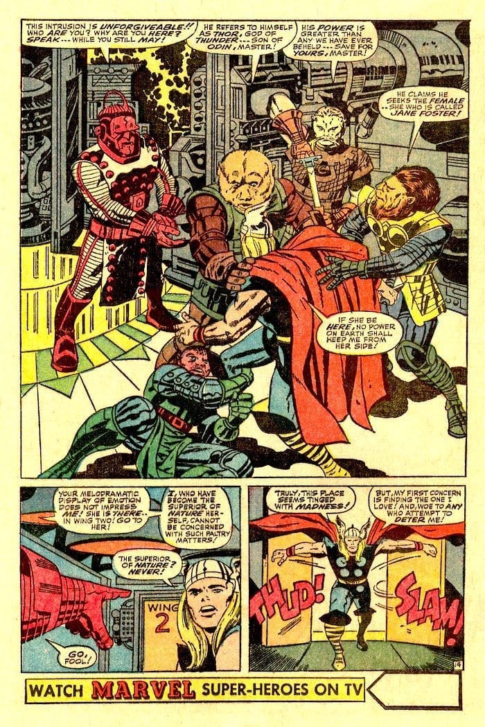 Thor #134 - Jack Kirby art & cover + 1st High Evolutionary - Pencil Ink