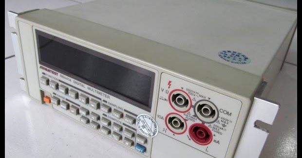 2nd MACHINE: Digital Multimeter, R6441A, Advantest