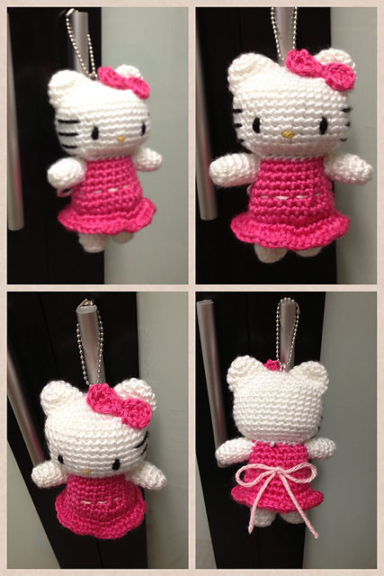 Tina's handicraft : Hello Kitty Crochet Pattern