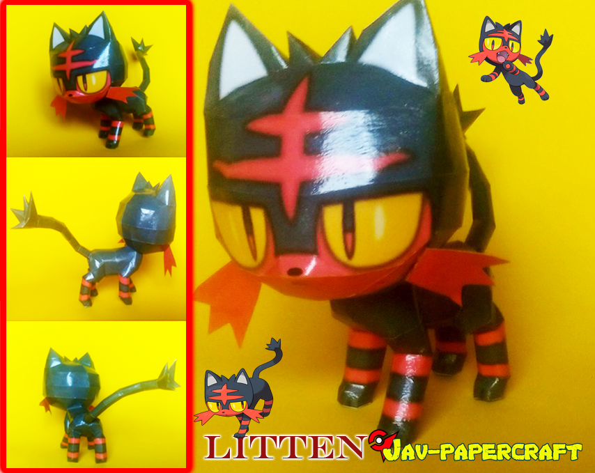 jav-papercraft.blog: litten (merry christmas)