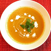Carrot and ginger – grey day soup - The Sensitive Foodie